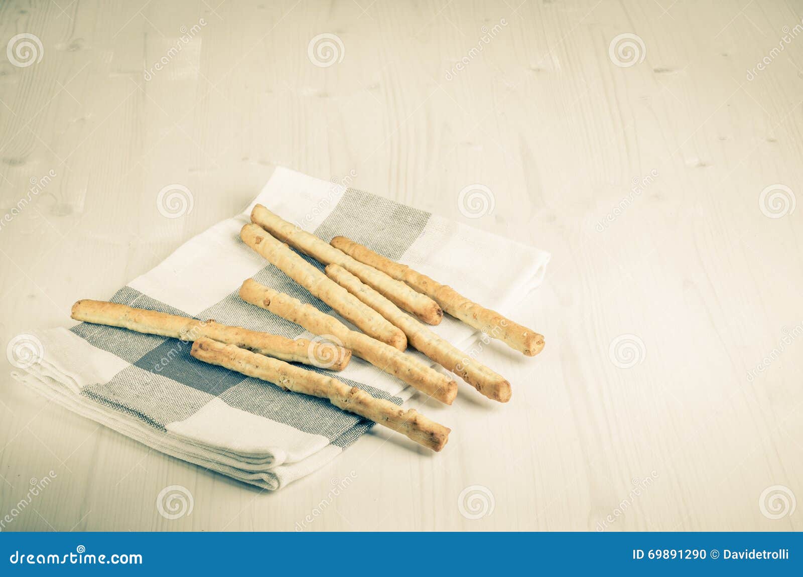 Rustic Breadsticks on Wood Table, Close Up, Background Stock Photo ...