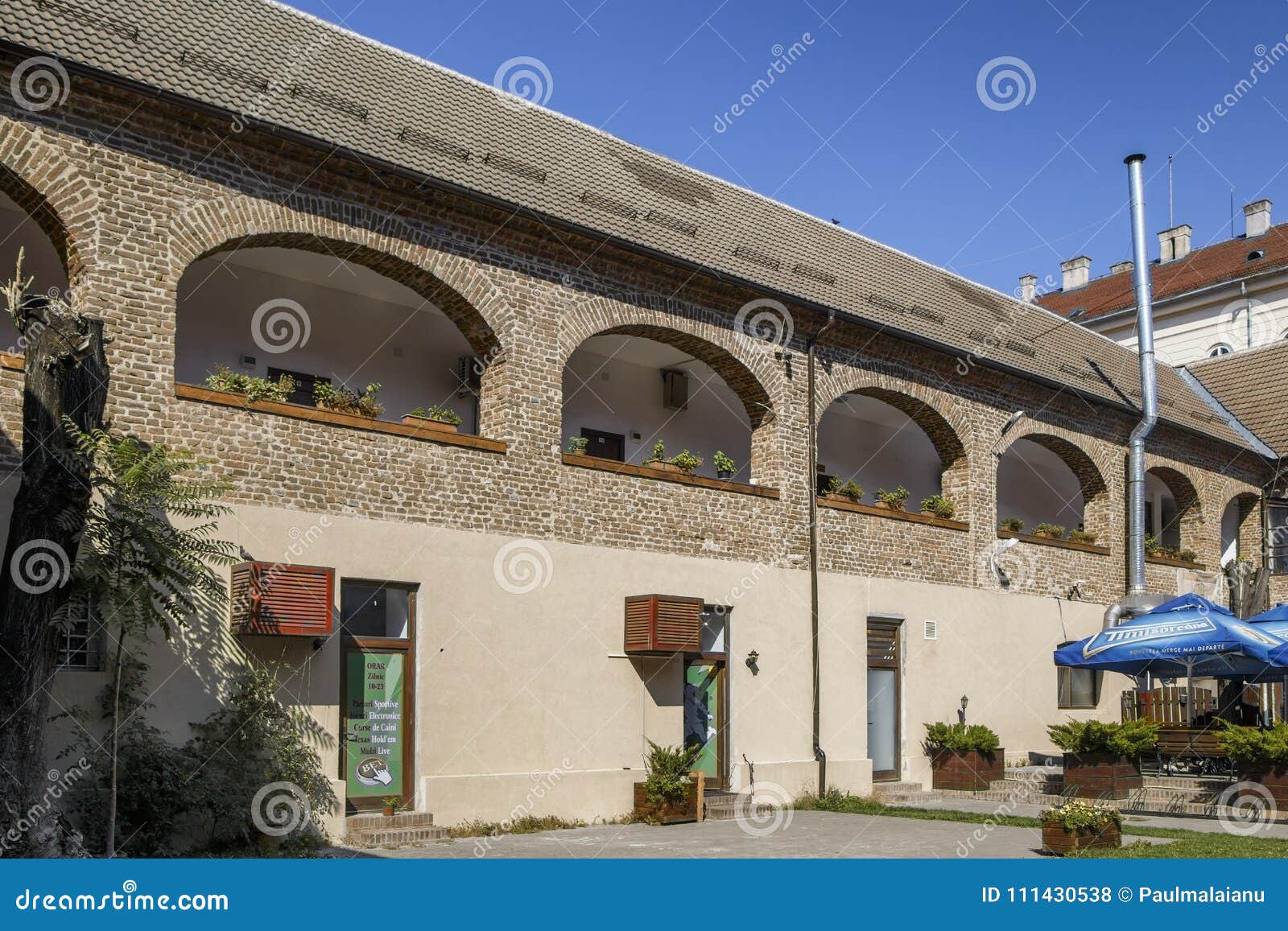 Rustic Brewery Located in Timisoara. Editorial Stock Photo - Image of ...