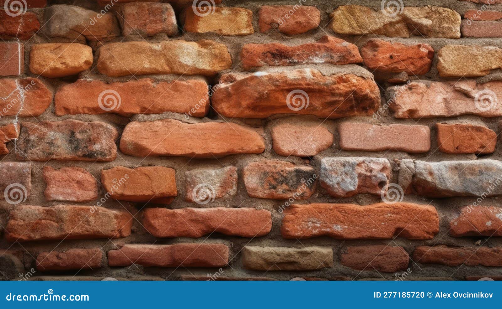 Rustic Brick Red Stone Texture Background for Design Projects. Stock ...