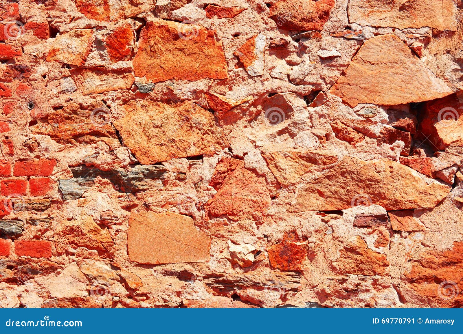 Rustic Brick Wall Texture. Rustic Brick Wall Texture. Stock Image ...