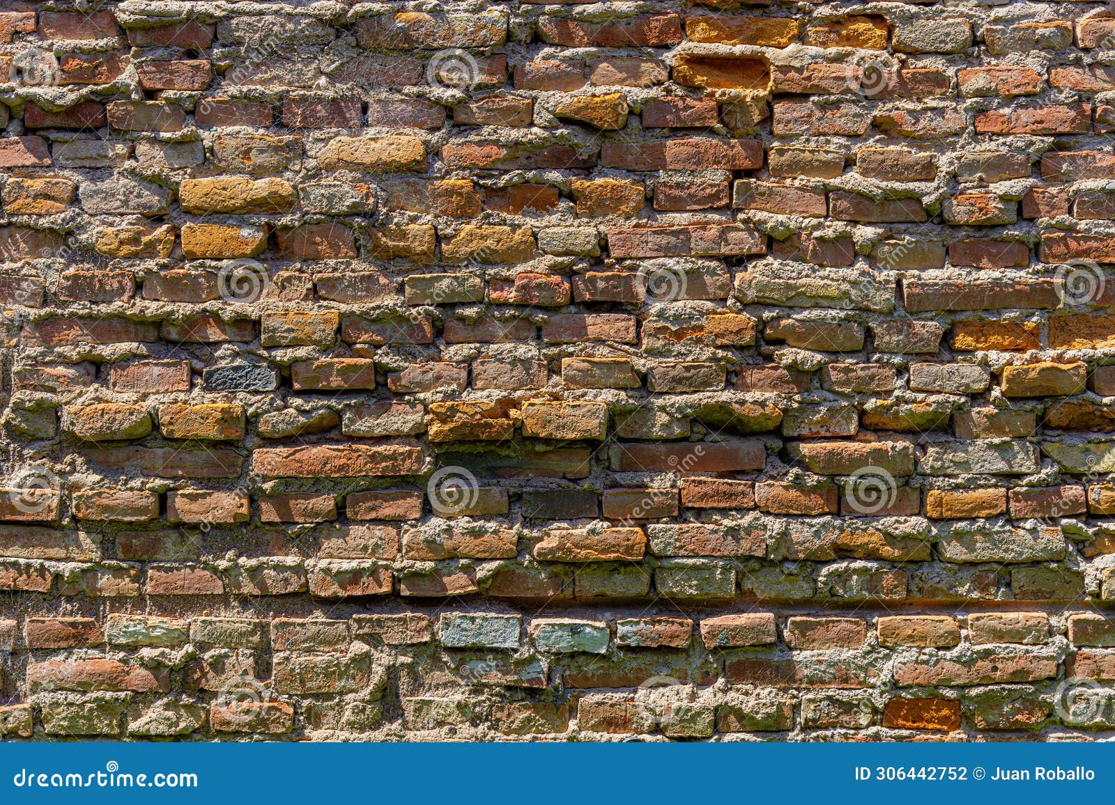 Rustic Brick Wall. Background Stock Photo - Image of building ...