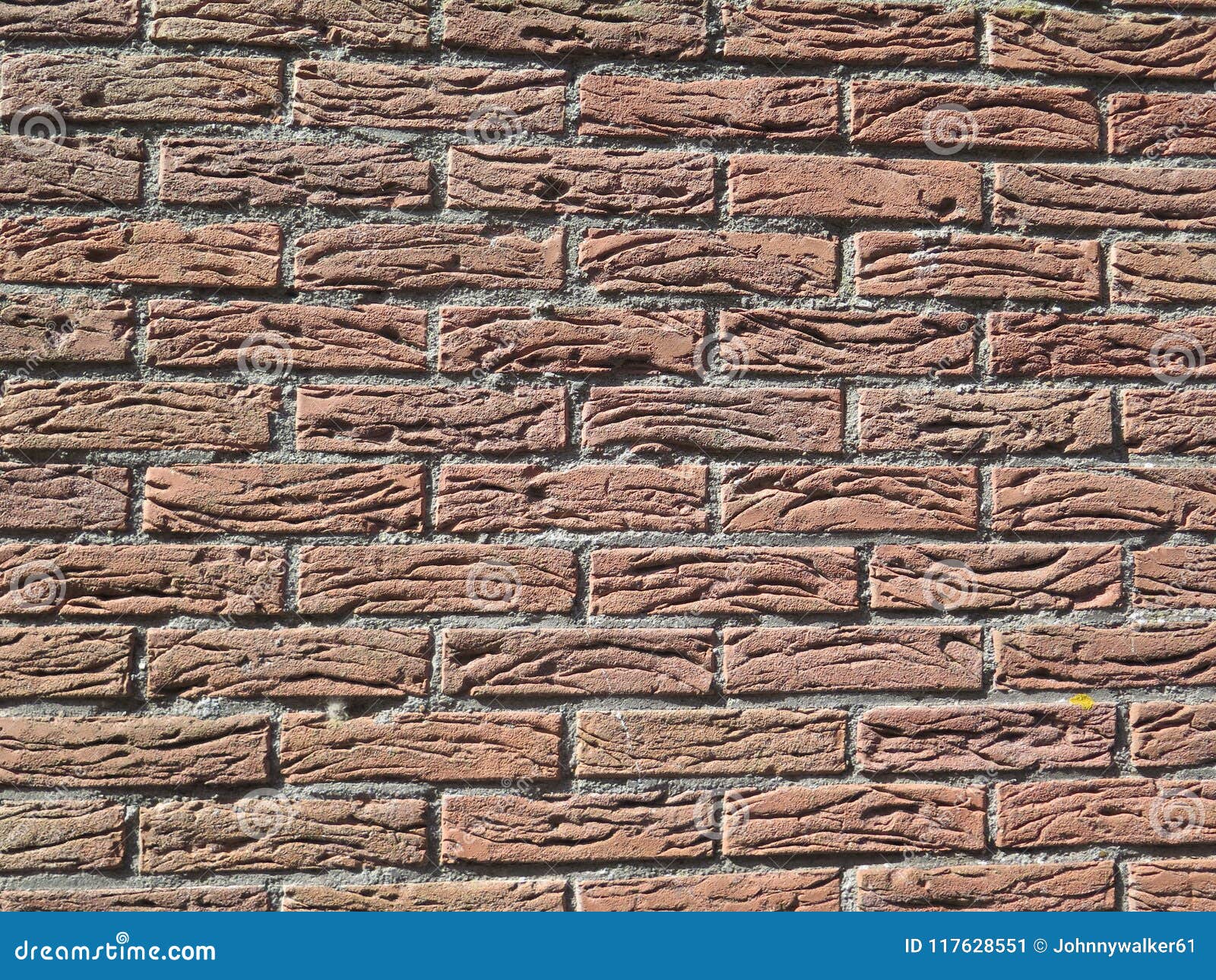 Rustic brick wall stock image. Image of wall, brick - 117628551