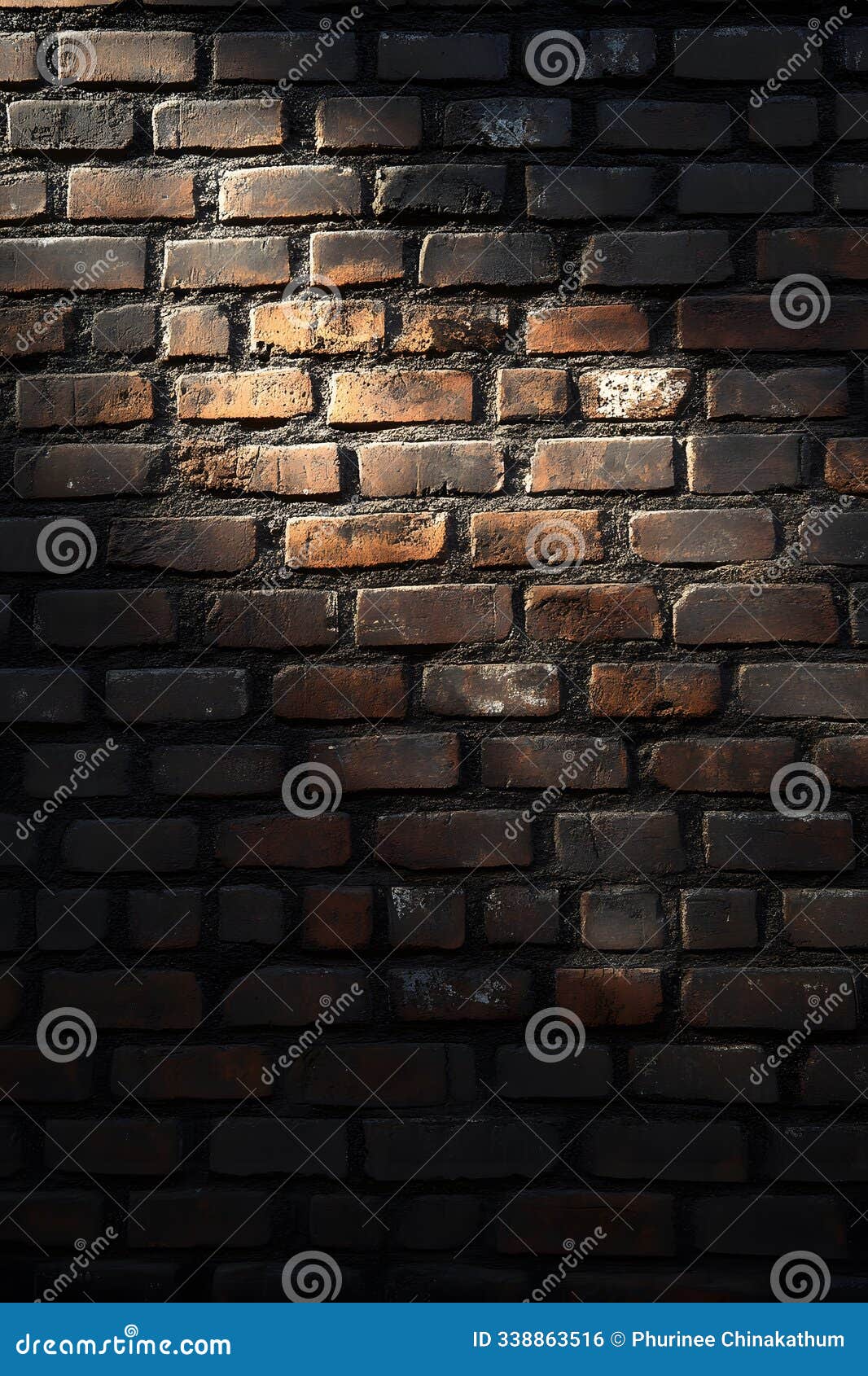 A Rustic Brick Fireplace In Light Colors With Firewood In The Firebox ...