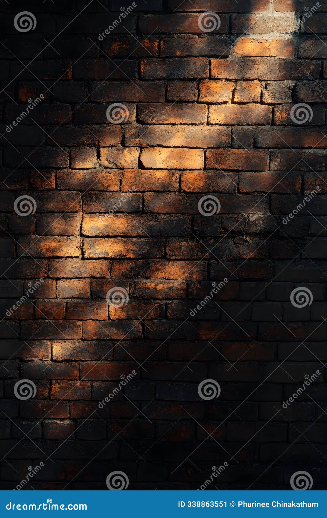 A Rustic Brick Fireplace In Light Colors With Firewood In The Firebox ...