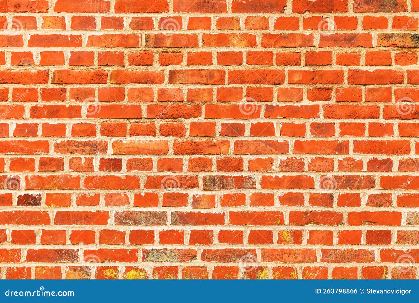 Rustic Brick Wall Pattern As Background Stock Photo - Image of exterior ...
