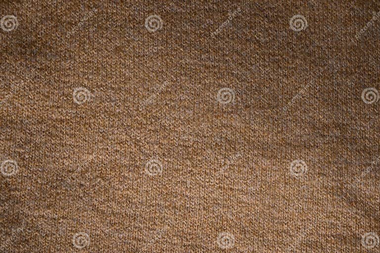 Rustic Brown Woolen Knit Fabric Texture with Subtle Variations Stock ...