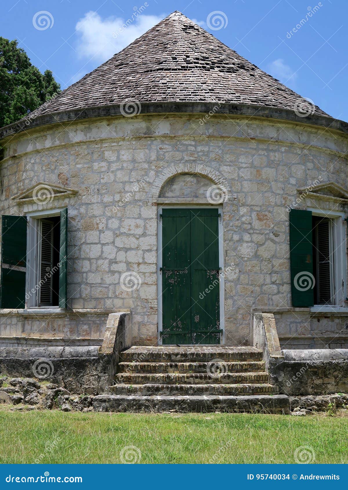 Conical Roof Of Traditional Trulli House In The Aia Piccola Residential ...