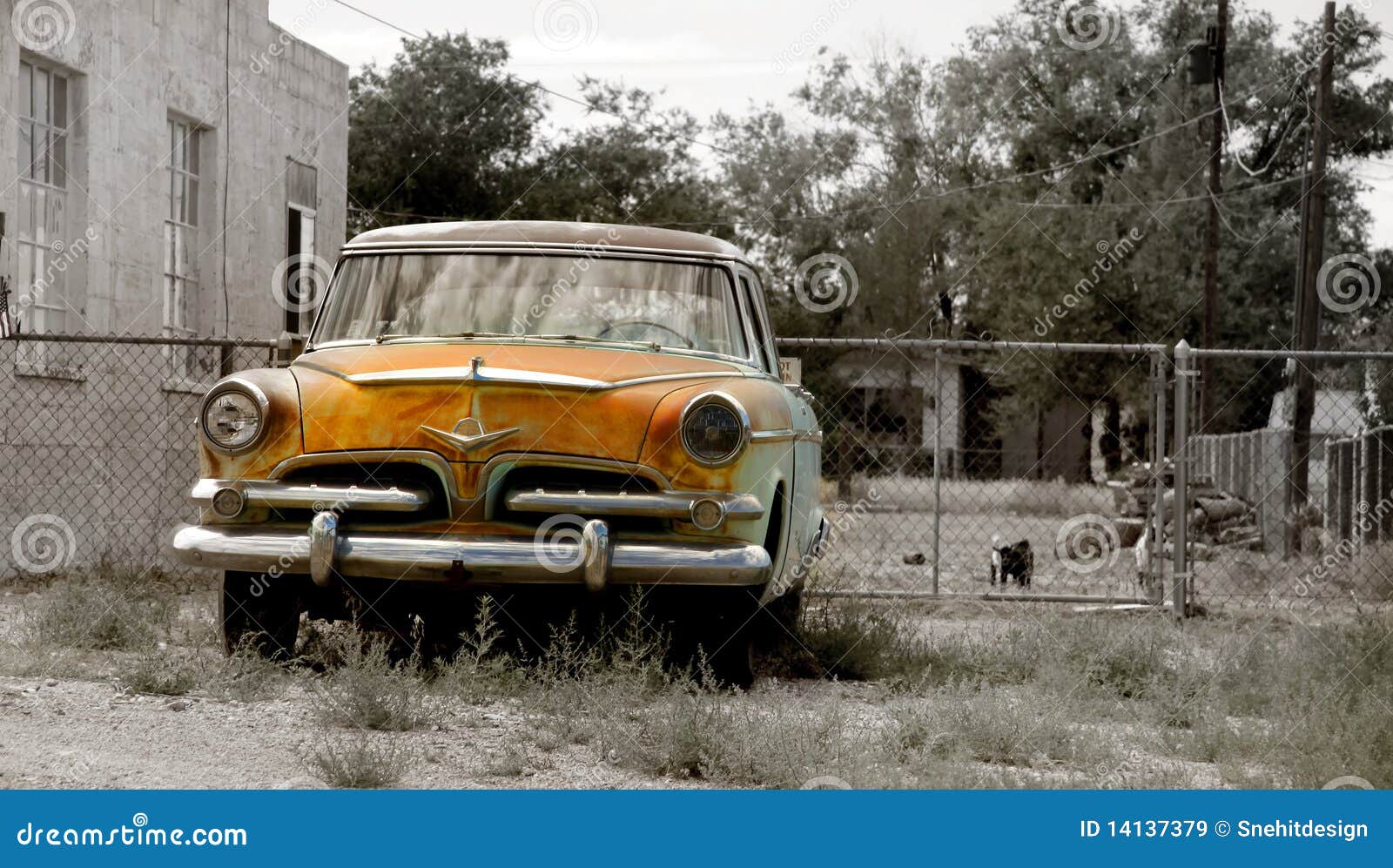 Rustic car stock image. Image of junk, abandoned, vintage - 14137379