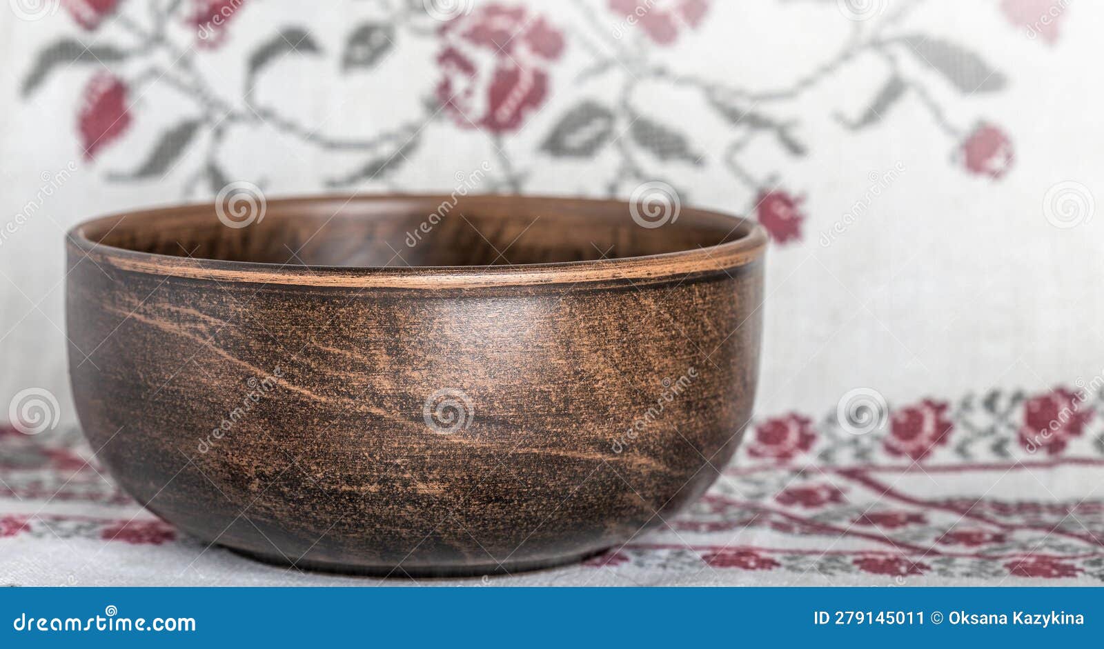 Rustic Ceramic Clay Cup in Vintage Style Stock Image - Image of brown ...