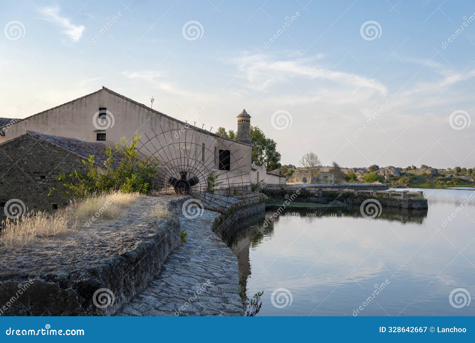 Rustic Charm: a Forgotten Corner of the Countryside Stock Image - Image ...