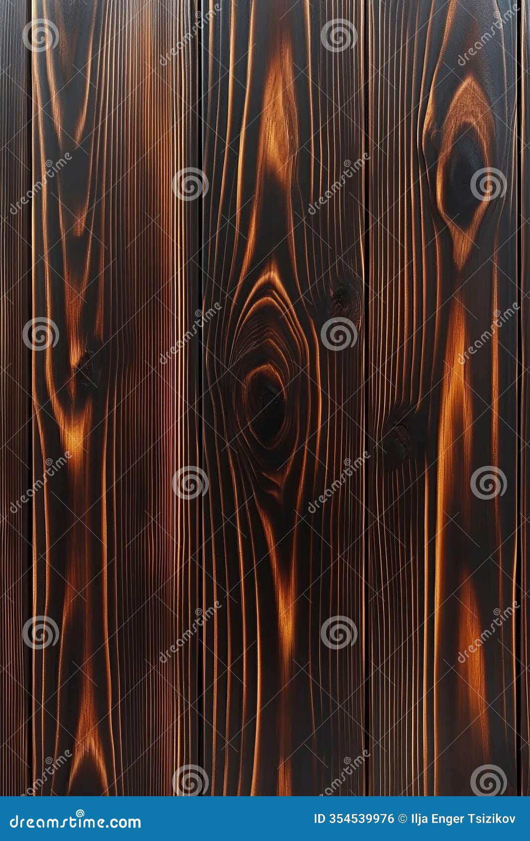 Rustic Charred Wood Texture with Natural Grains and Knots for ...