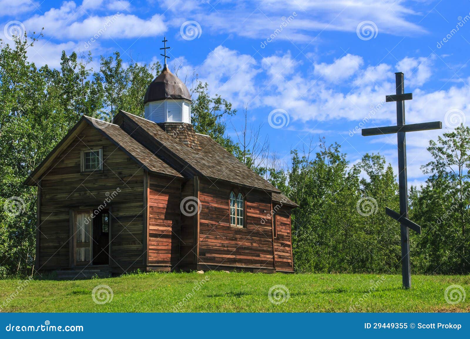 Rustic Church stock image. Image of rustic, worship, wood - 29449355