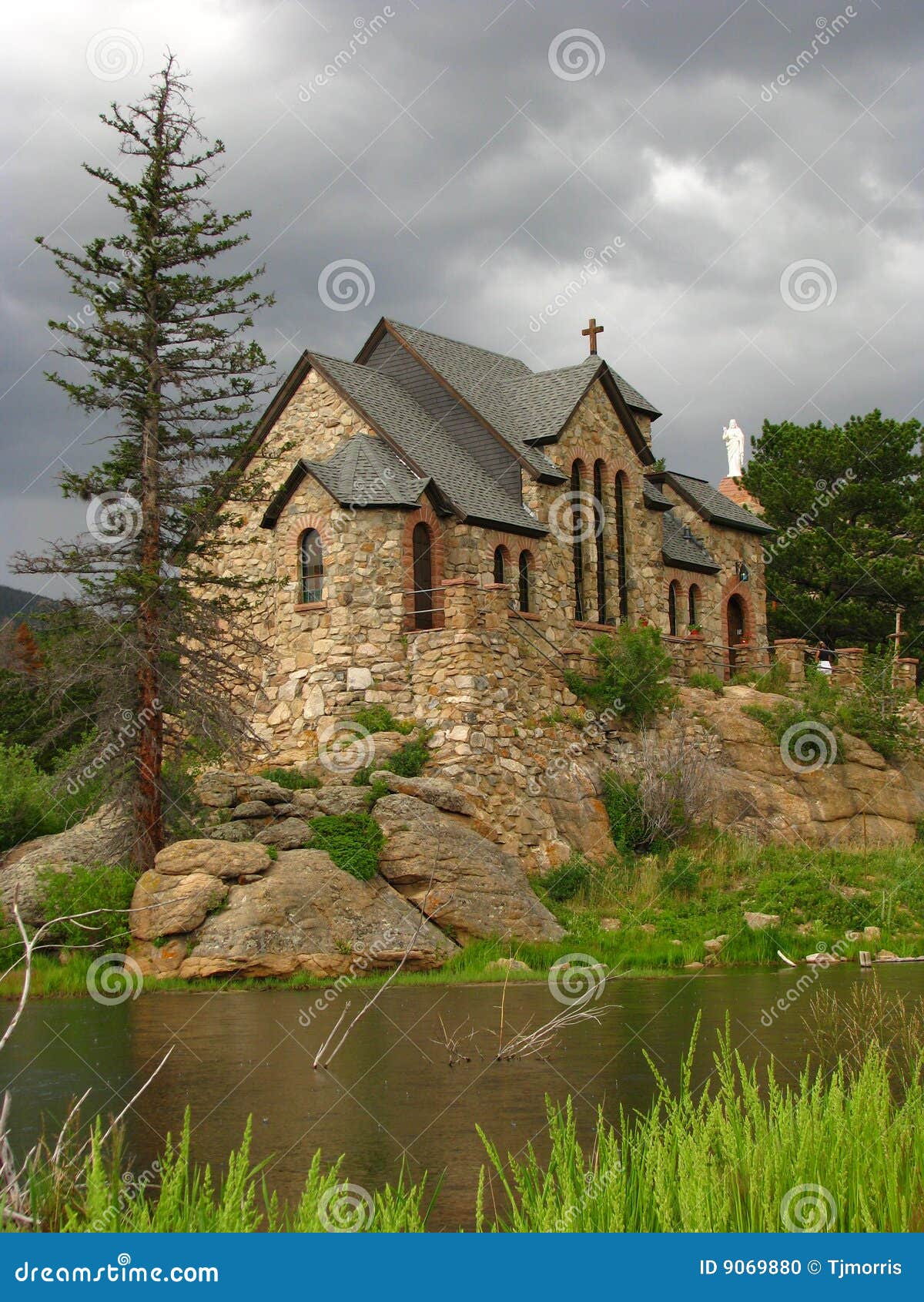 Rustic Church stock photo. Image of praying, park, nature - 9069880