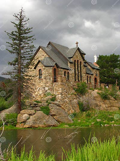 Rustic Church stock photo. Image of praying, park, nature - 9069880