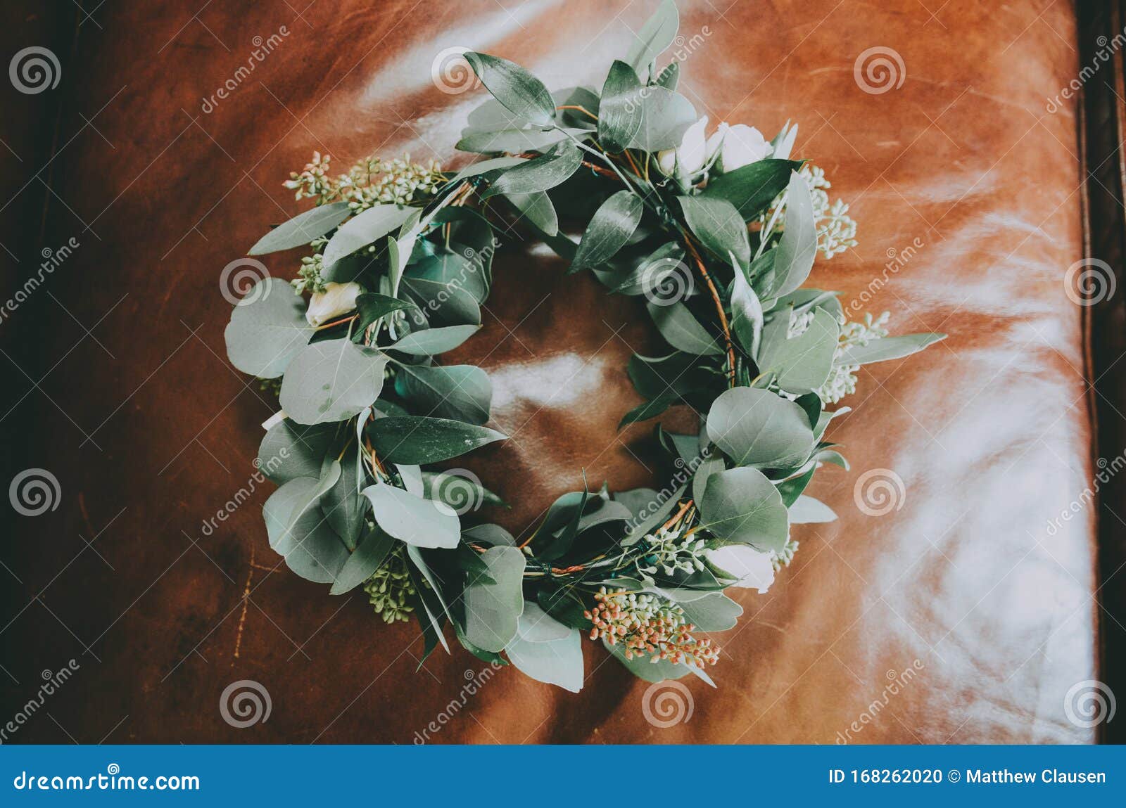Rustic circle wreath stock photo. Image of rustic, decor - 168262020