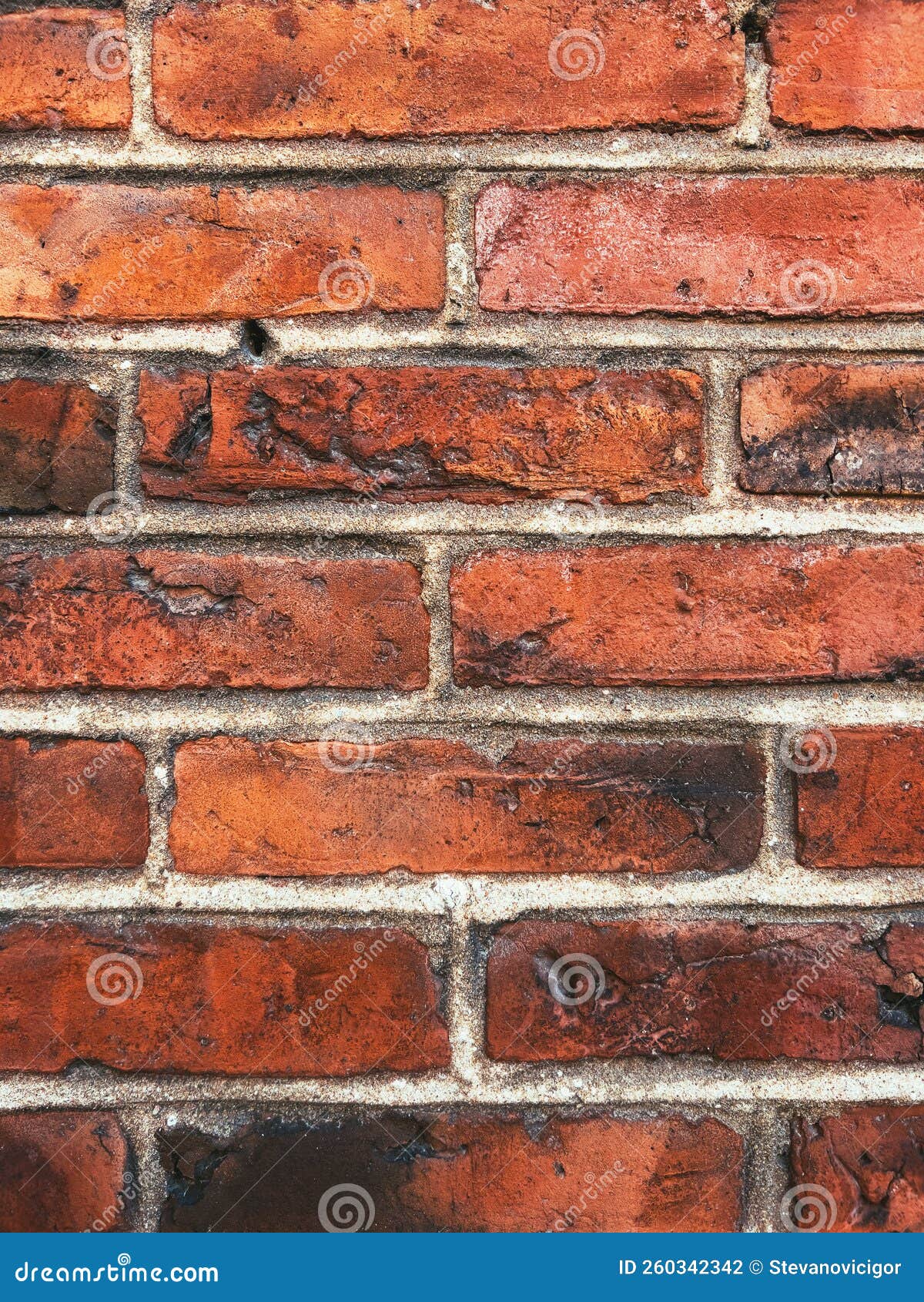 Rustic Clay Brick Pattern As Background Stock Photo - Image of texture ...