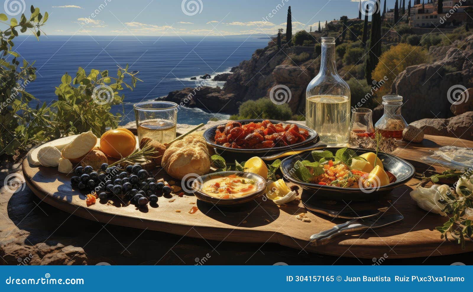 A Rustic Cliffside Dining Experience Featuring Fresh Seafood and a ...