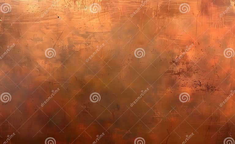 Rustic Copper Plate Background Texture Stock Illustration ...