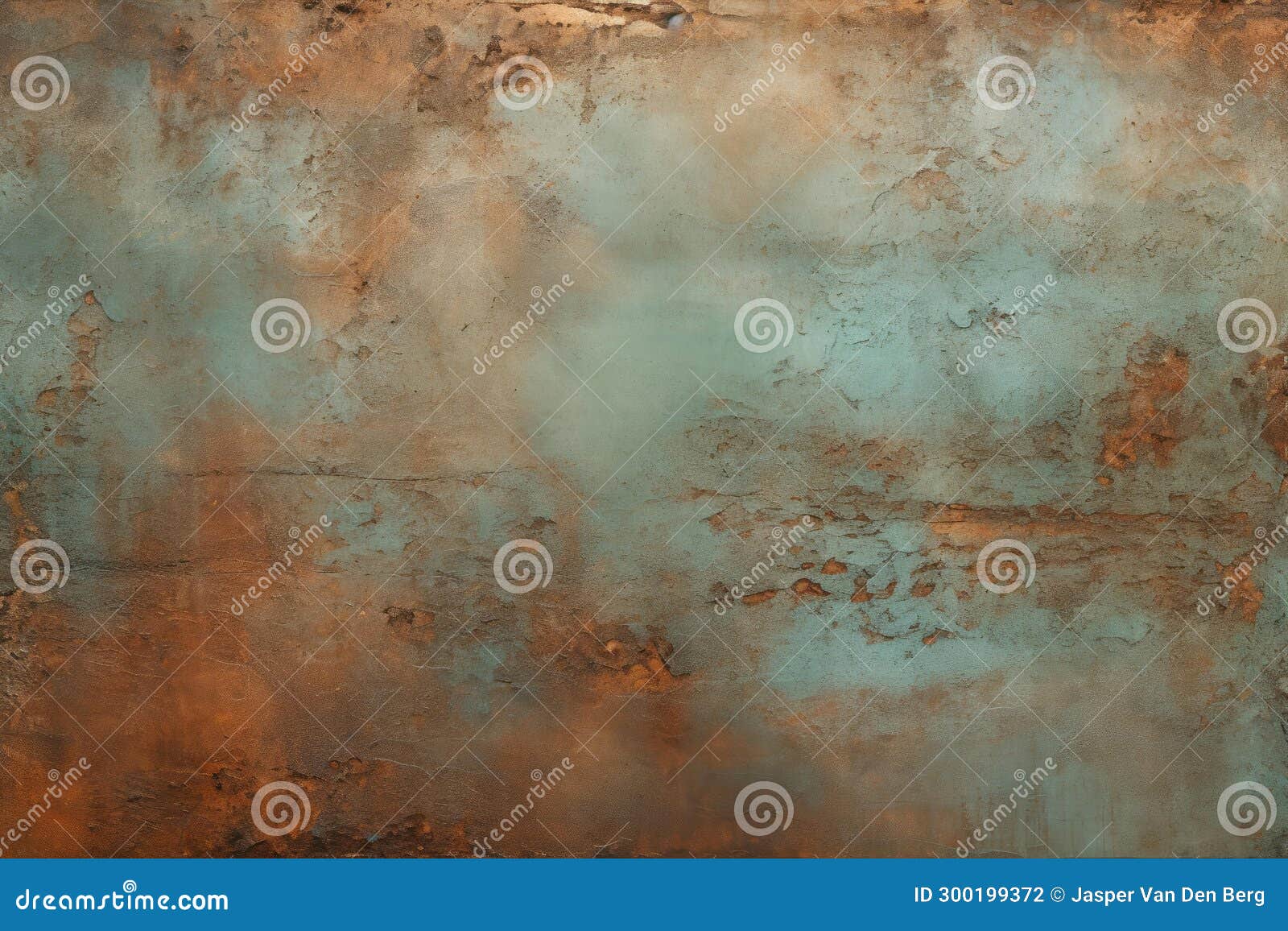 Rustic Copper Texture with Verdigris Patina, AI Generated Stock ...