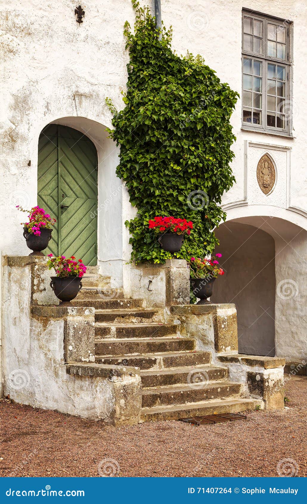 Rustic courtyard porch stock photo. Image of arch, courtyard - 71407264