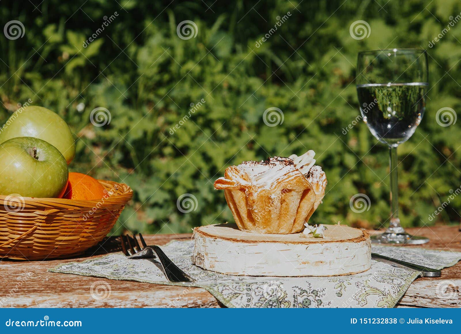 Rustic Decor. Forest Trees on the Background Stock Photo - Image of ...