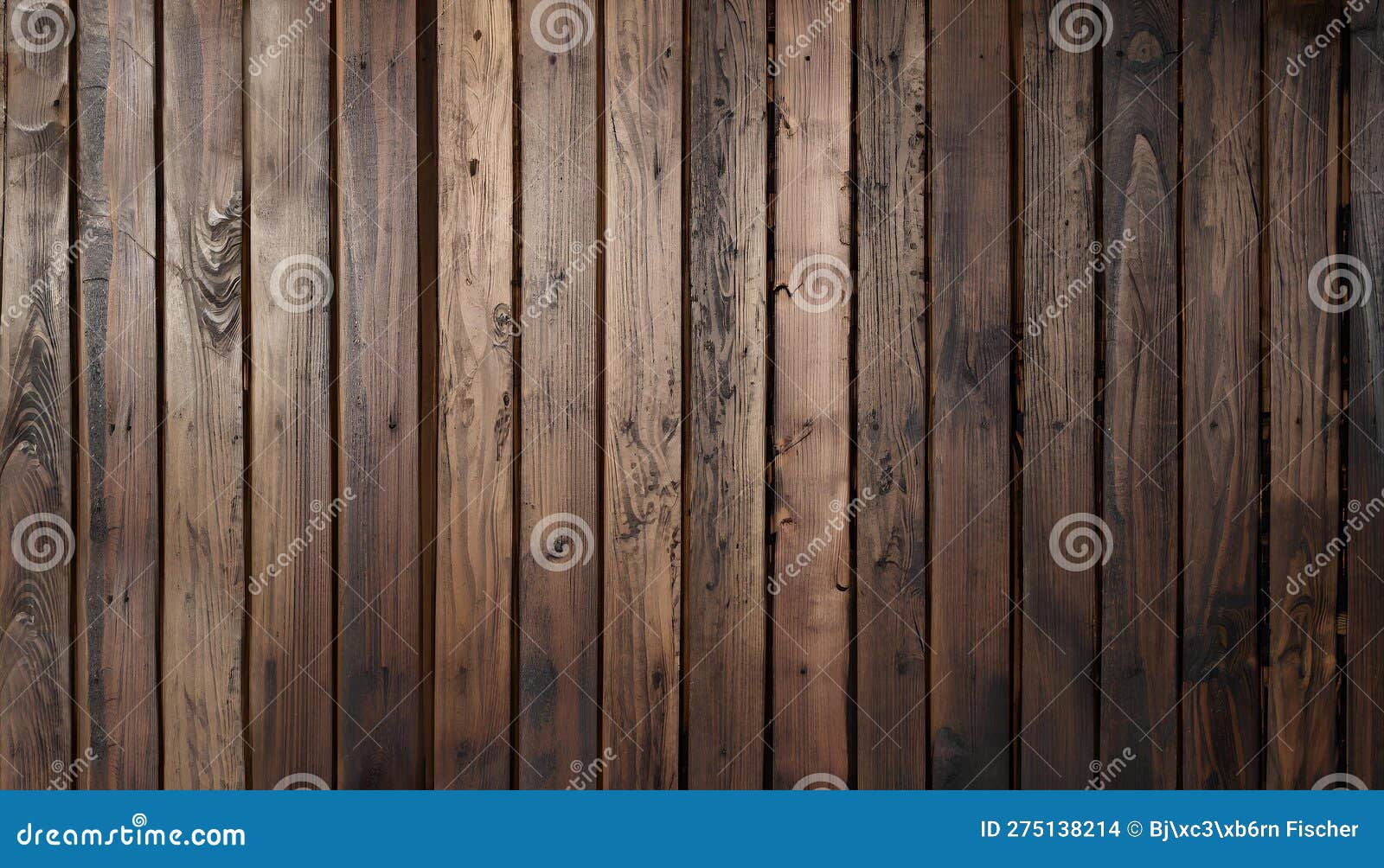 Rustic Design of Dark Wood Background with Vertical Boards Stock ...