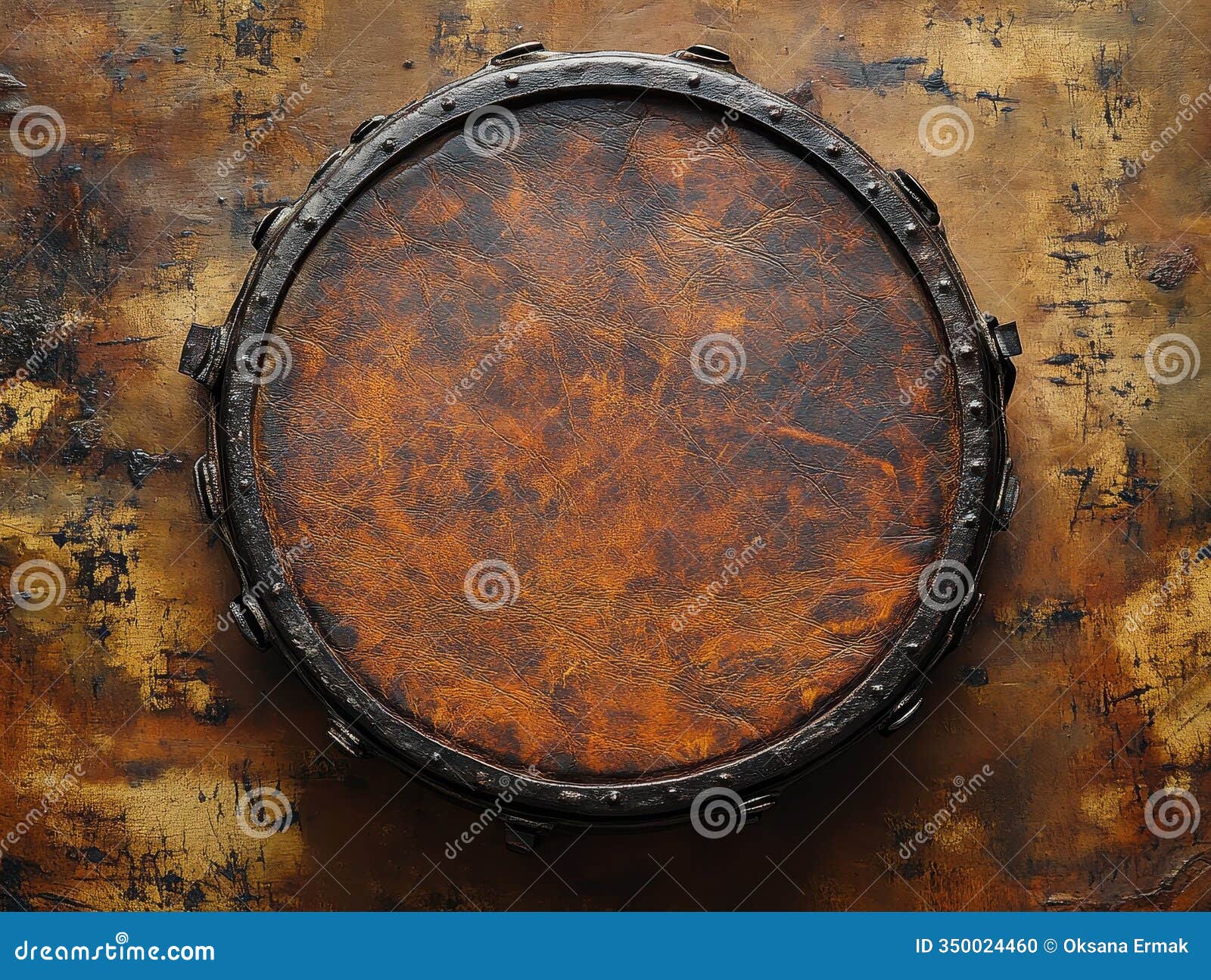 Rustic Drum Texture with Vintage Wooden Surface and Unique Patterns in ...