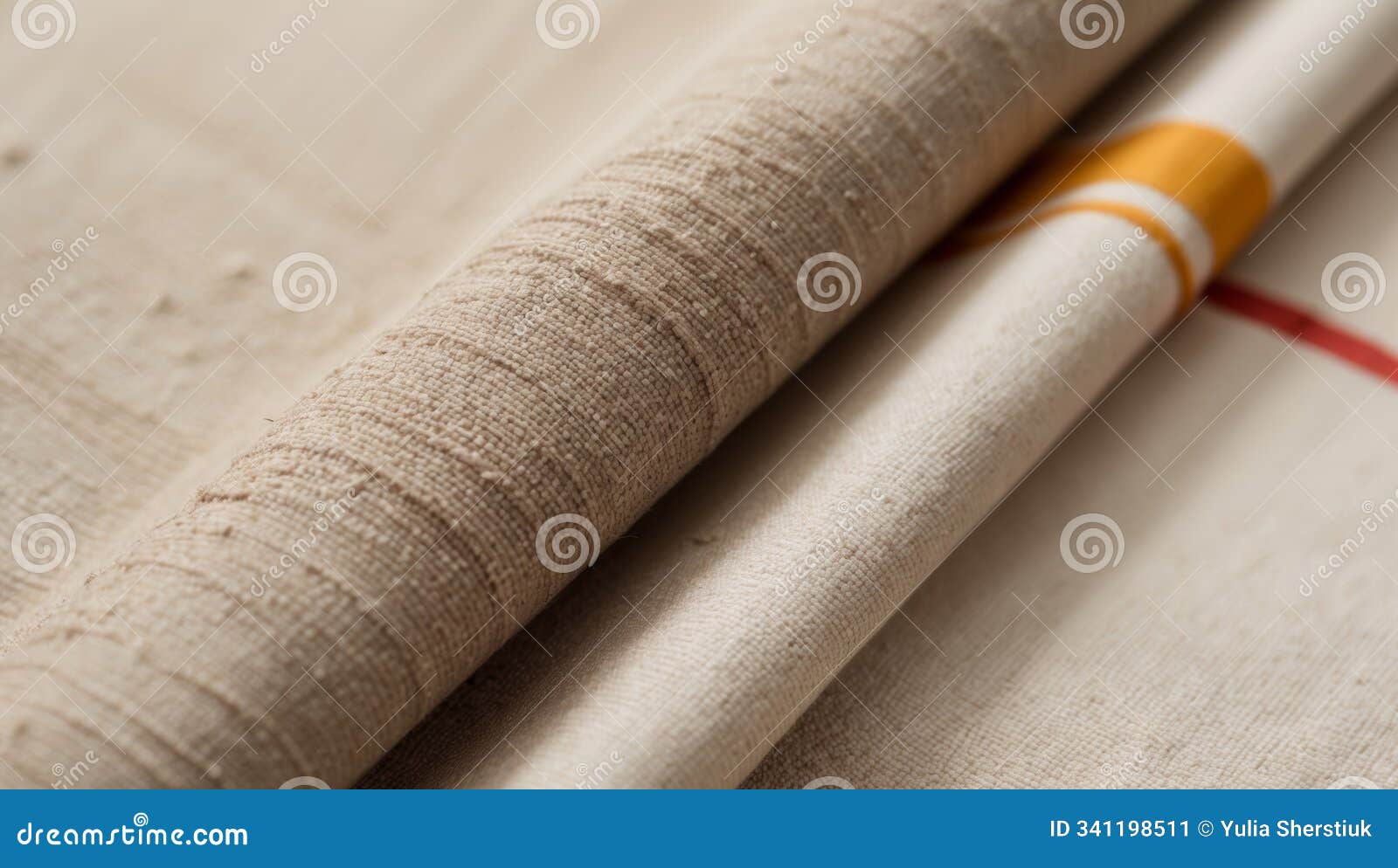 Rustic Earthy Fabric Texture in Natural Tones with Rough Finish for ...