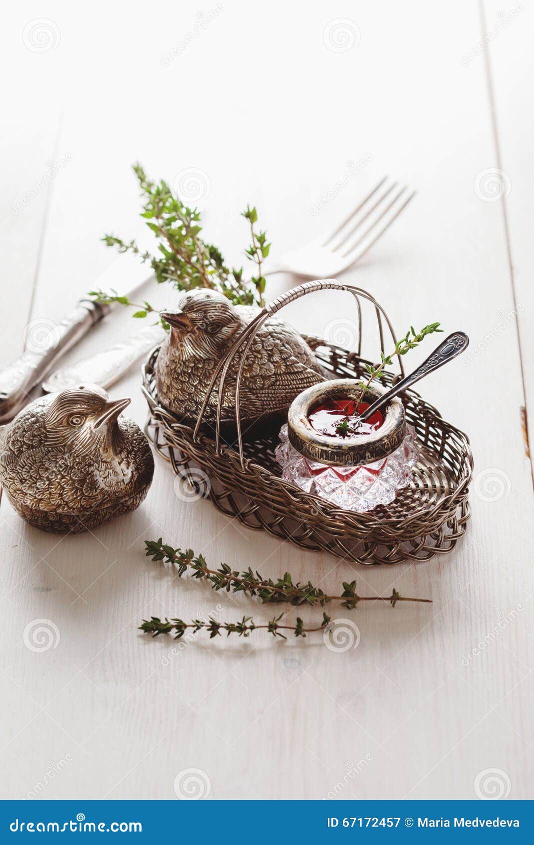Rustic Eastern Table Setting Stock Image - Image of setting, decor ...