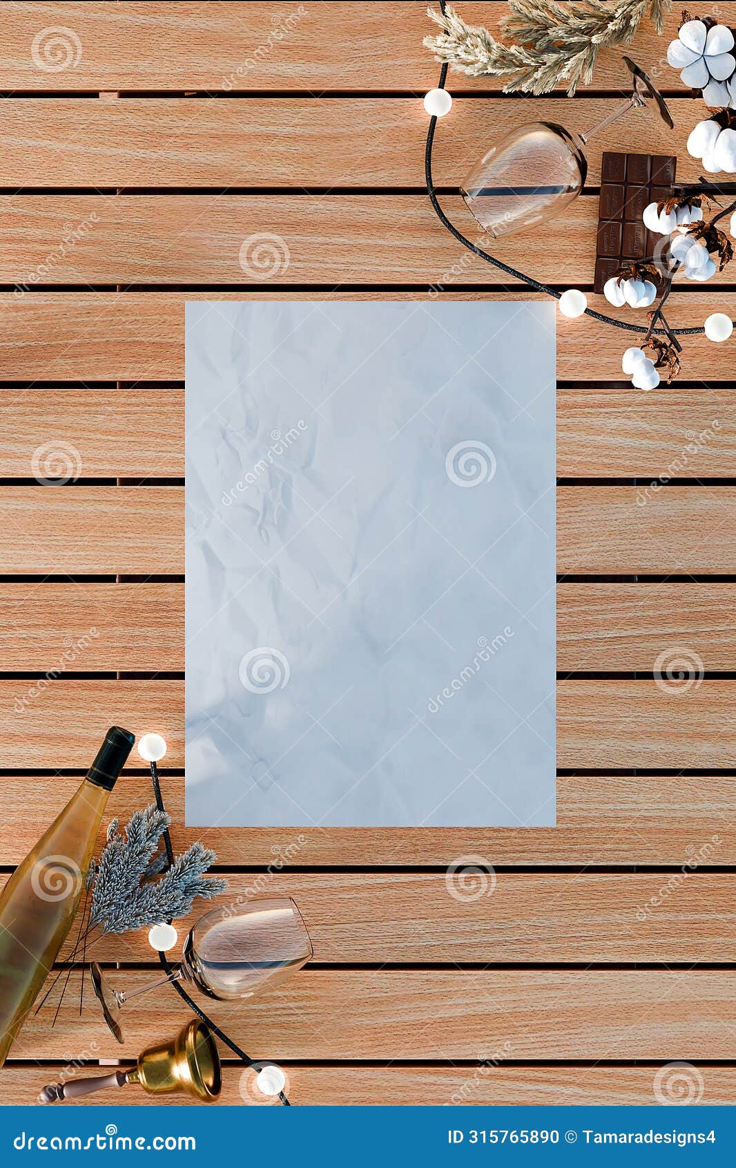 Rustic Elegant Event Poster Mockup Stock Photo - Image of indoor, still ...
