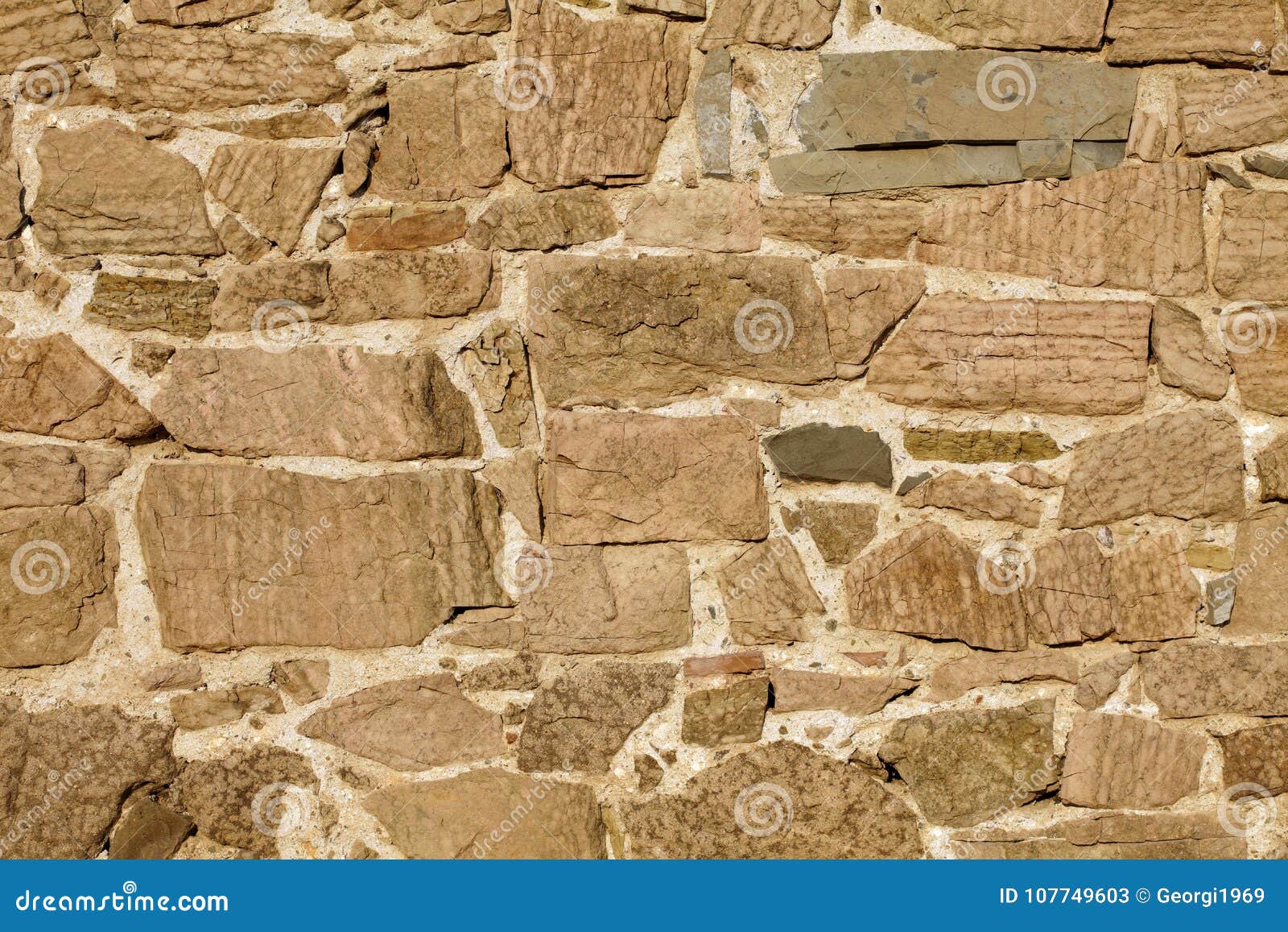 Rustic Flagstone Wall Background Stock Image - Image of home, boundary ...