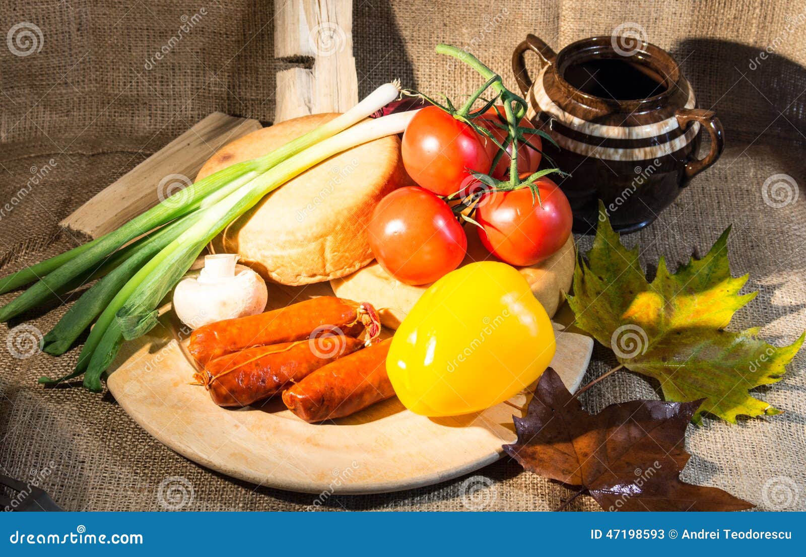 Rustic food stock image. Image of restaurant, setting - 47198593