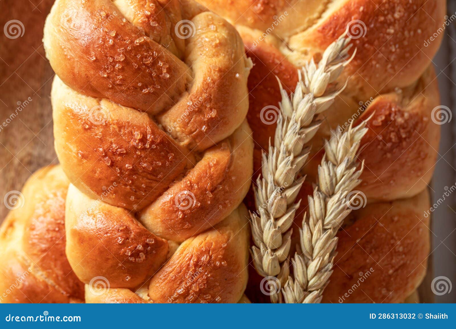 Rustic and Fresh Loaf of Breads Made of Sourdough Stock Photo - Image ...