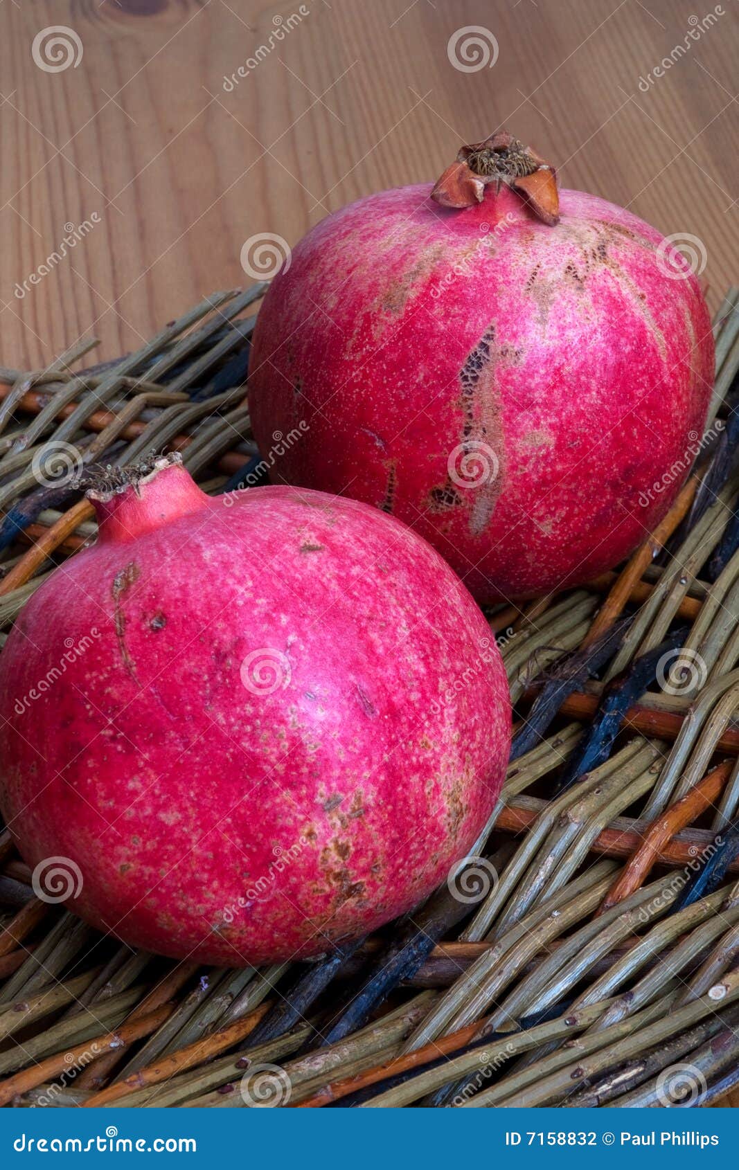 Rustic fruit stock photo. Image of fruit, seed, ripe, pomegranate - 7158832