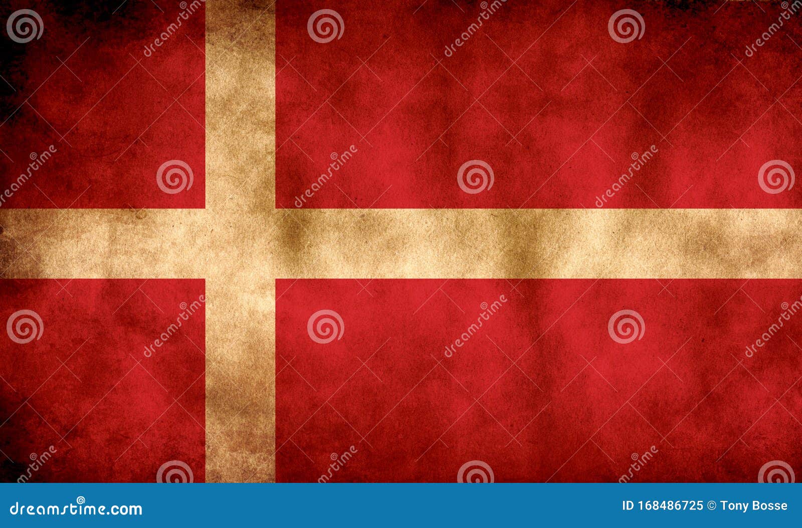 Rustic, Grunge Denmark Flag Stock Image - Image of europe, nation ...