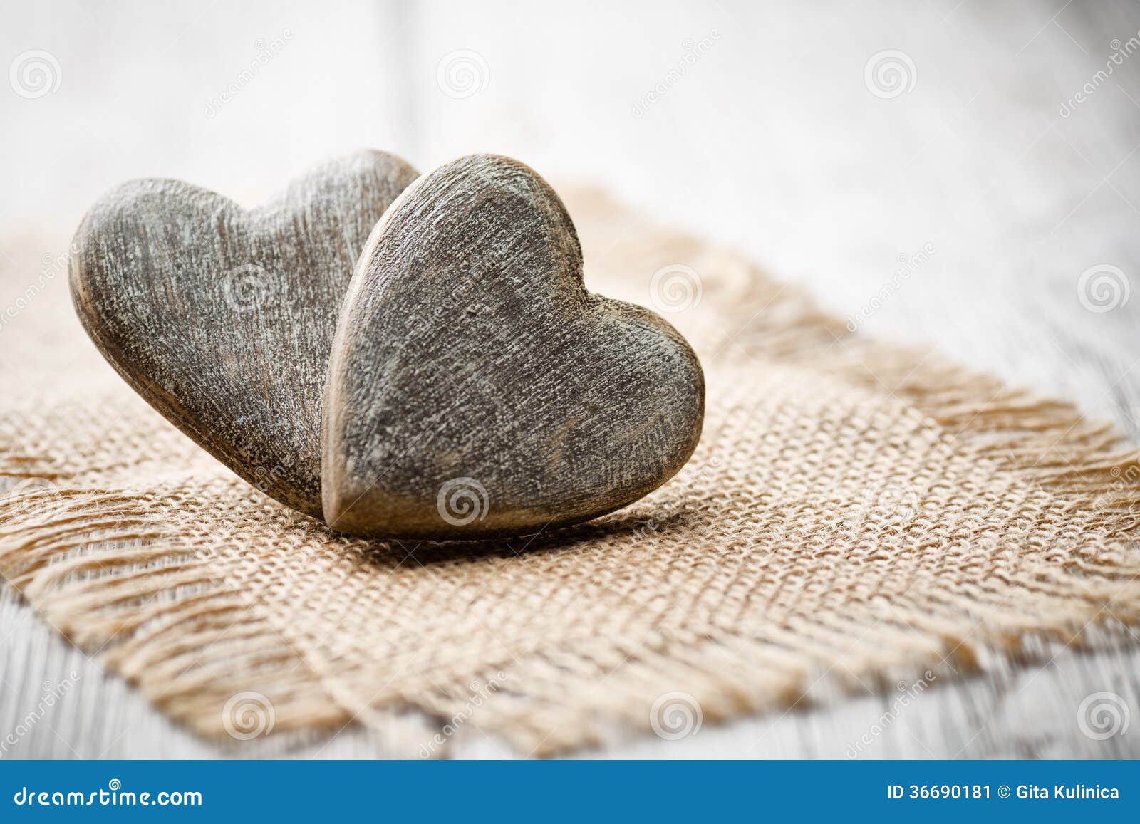 Rustic Heart. Stock Image - Image: 36690181