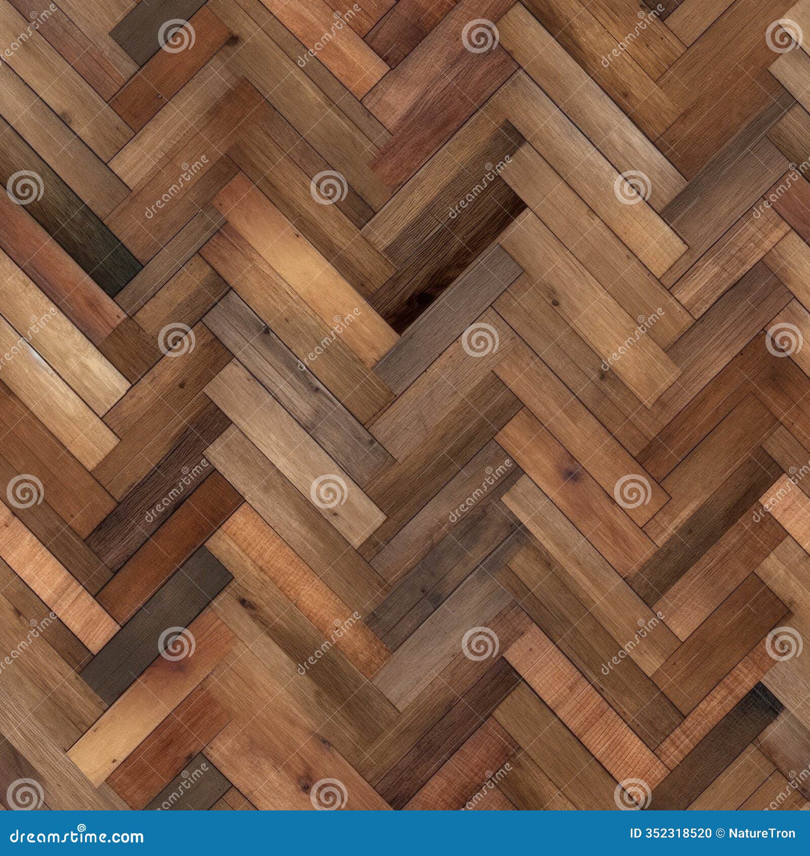 Rustic Herringbone Wooden Flooring Texture Stock Photography ...