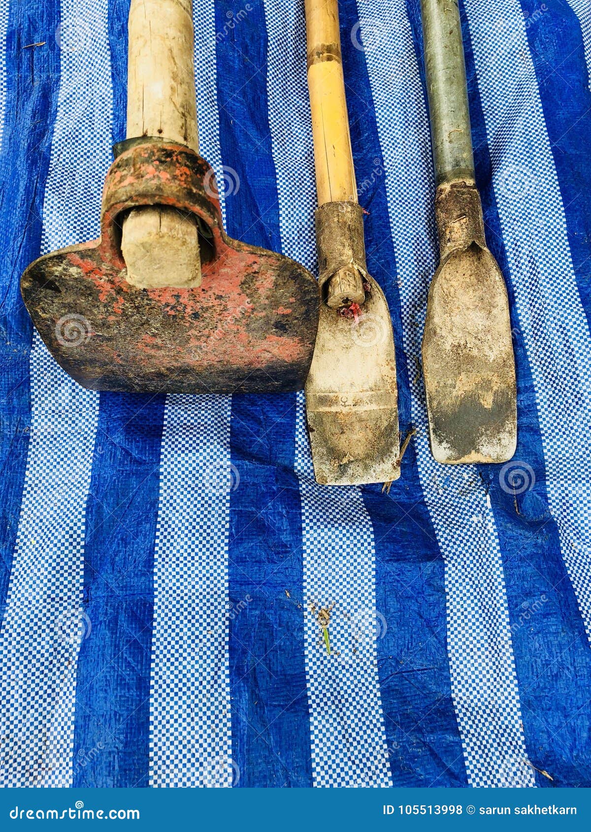 Set tool for agriculture stock photo. Image of floor - 105513998