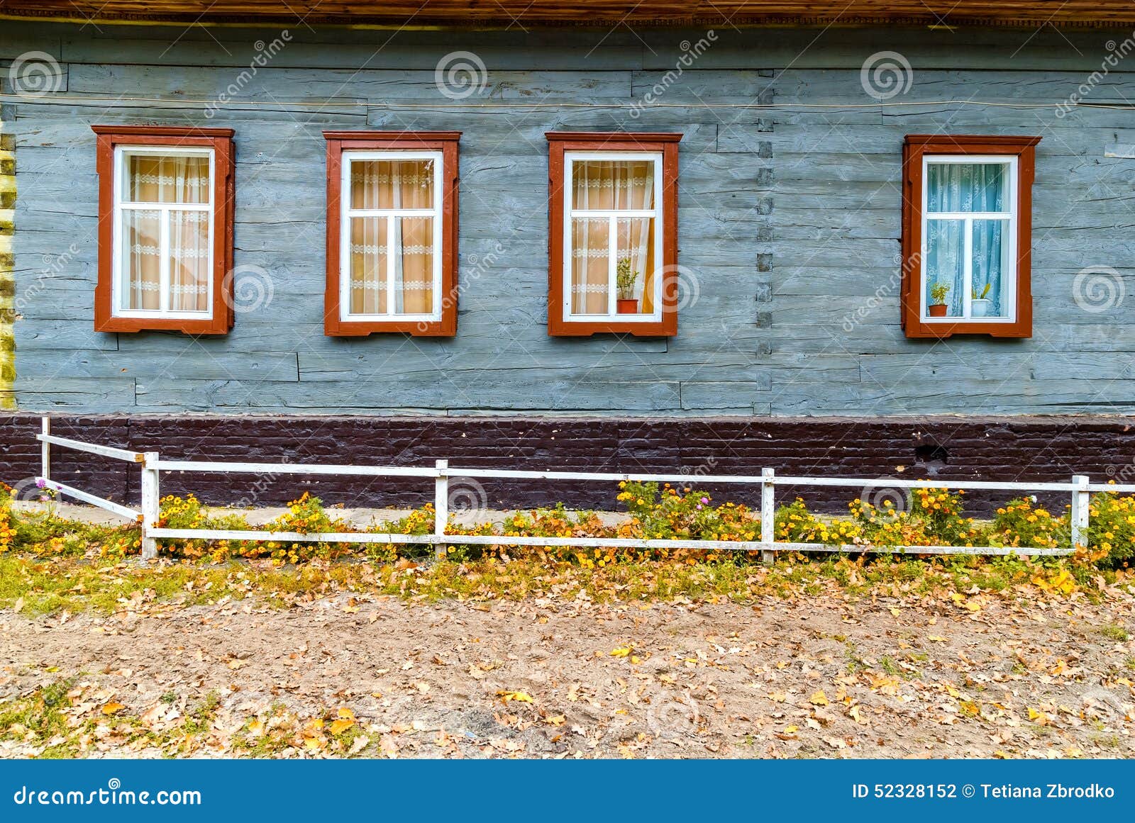 Rustic house facade stock photo. Image of open, antique - 52328152