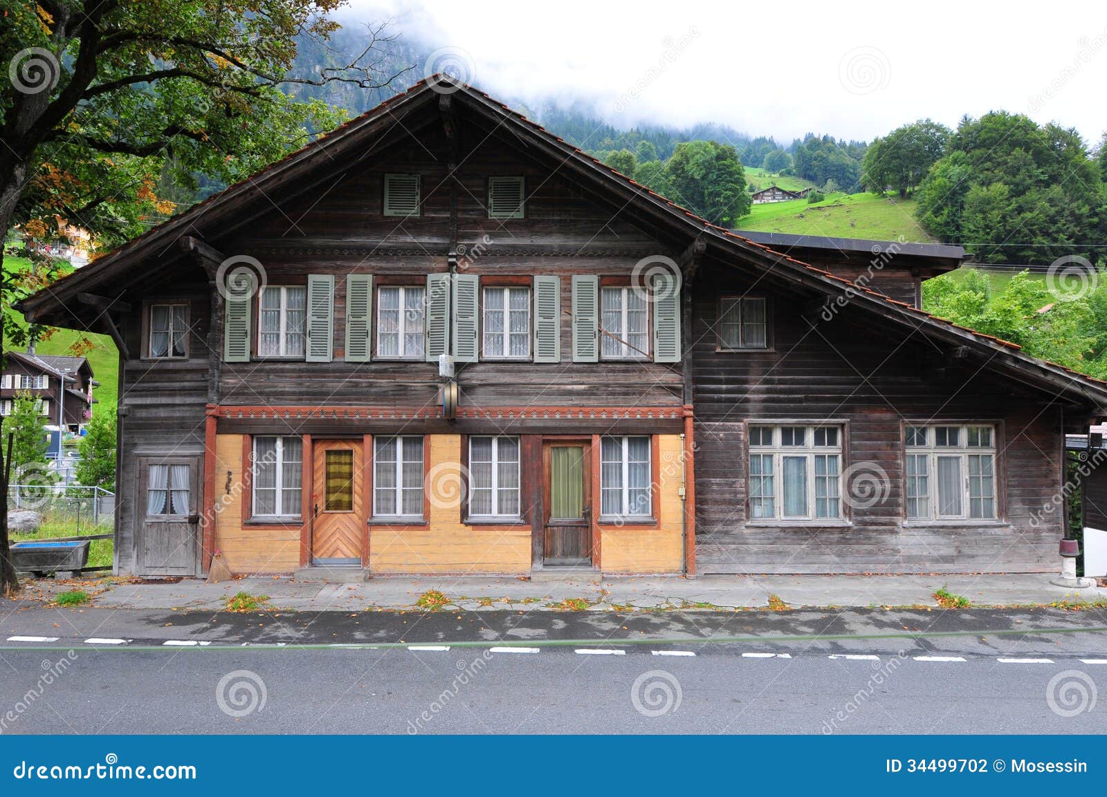 Rustic house stock photo. Image of construction, country - 34499702