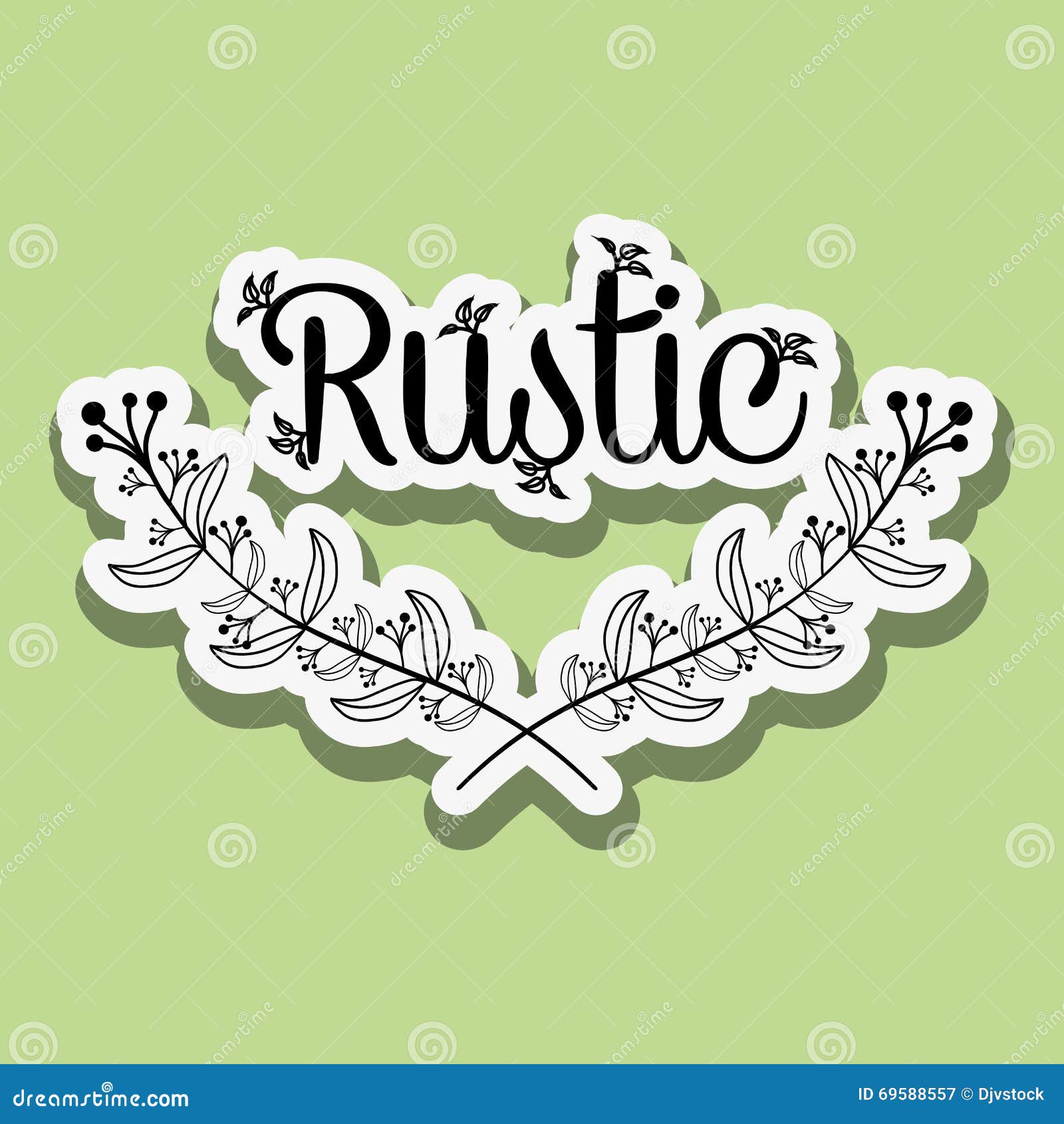 Rustic Icon Design , Vector Illustration Stock Vector - Illustration of ...