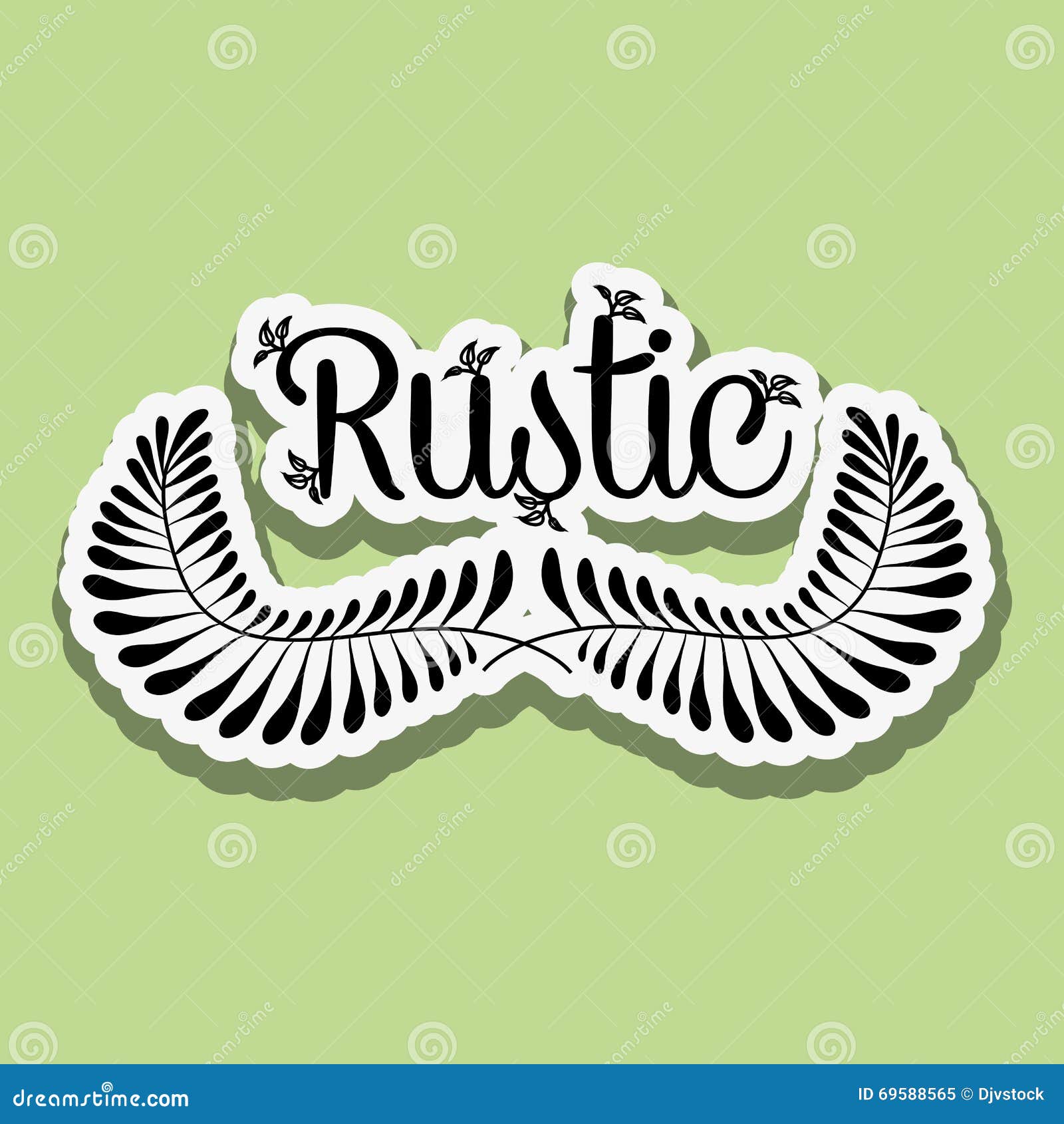 Rustic Icon Design , Vector Illustration Stock Vector - Illustration of ...