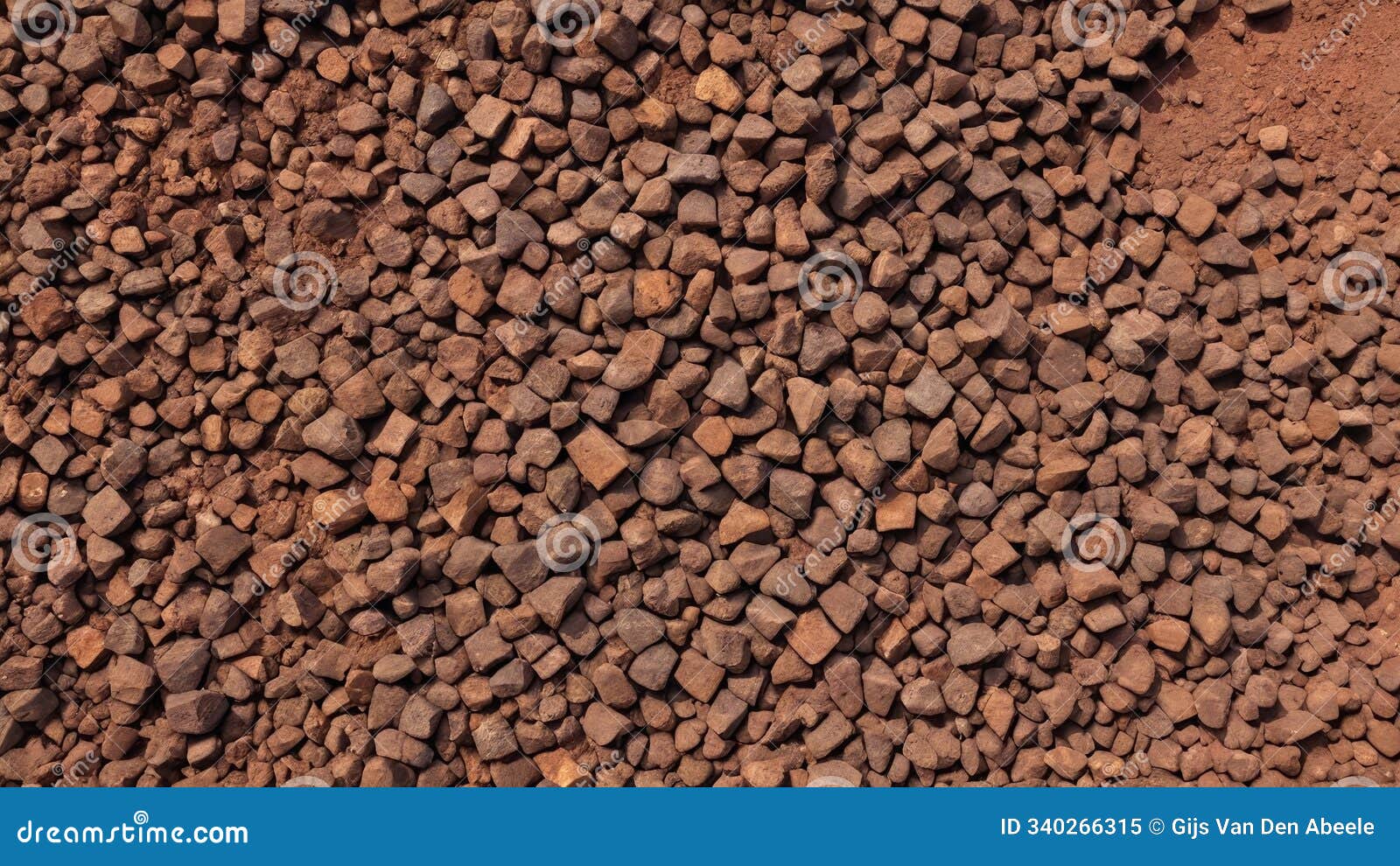 Rustic Iron Ore Pile a Mining Industry Snapshot Stock Illustration ...