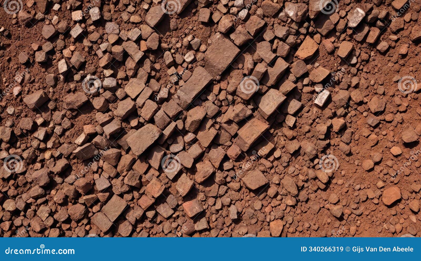 Rustic Iron Ore Pile a Mining Industry Snapshot Stock Illustration ...