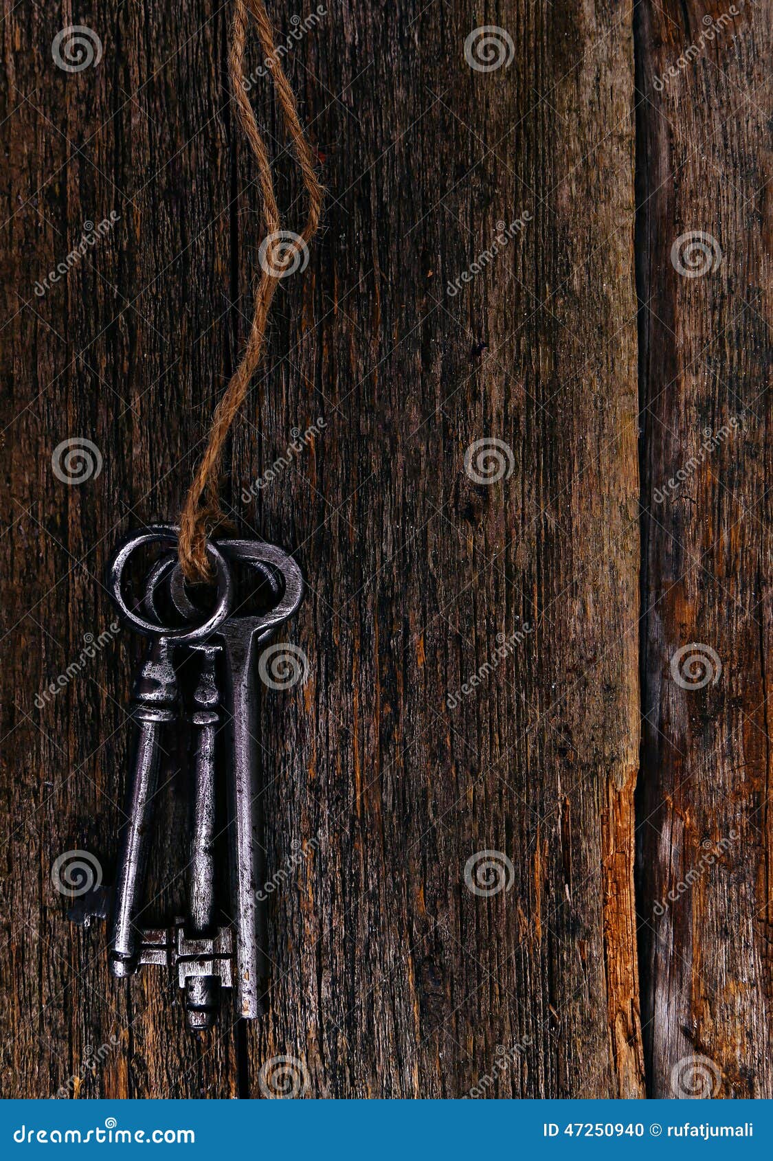 Rustic keys stock photo. Image of safety, antique, secrets - 47250940