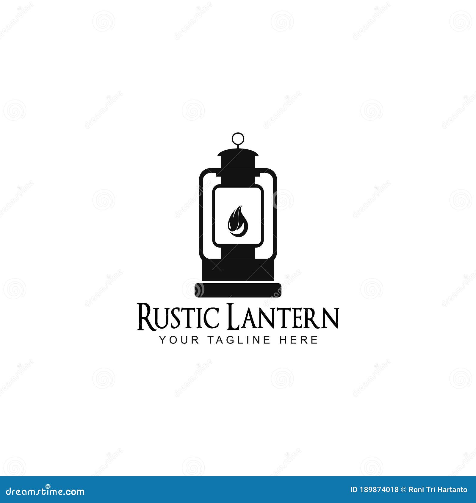 Rustic Lantern Logo Design Inspiration Stock Vector - Illustration of ...