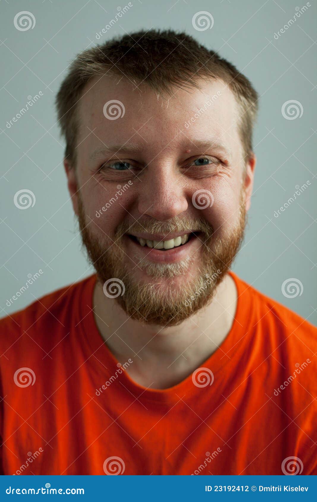 Rustic Laughing Good-natured Man Stock Photo - Image of face, carroty ...