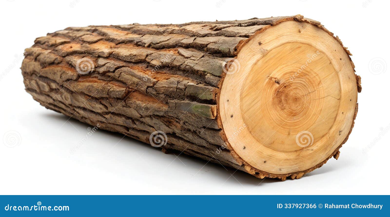 Rustic Log Close-Up: Natural Wood Texture and Patterns Stock ...