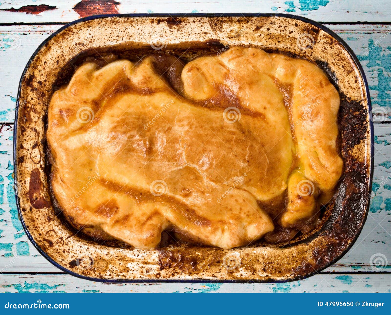 Rustic meat pie stock photo. Image of golden, beef, meat - 47995650