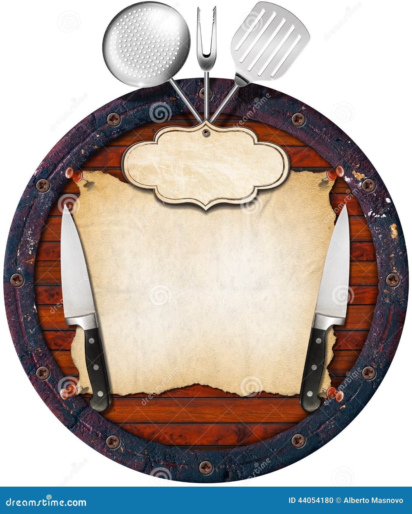 Rustic Menu Background stock illustration. Illustration of dinner ...